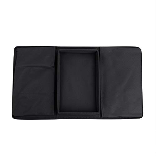 Sofa Armrest Organizer with Cup Holder Tray Chair Arm TV Remote Holder for Recliner Couch Armchair Caddy Bedside Storage Pockets Bag for Cellphone Tablet Book Magazines Drinks Holder Pouch