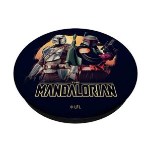 Star Wars: The Mandalorian & Boba Fett Team Up R15 PopSockets PopGrip: Swappable Grip for Phones & Tablets