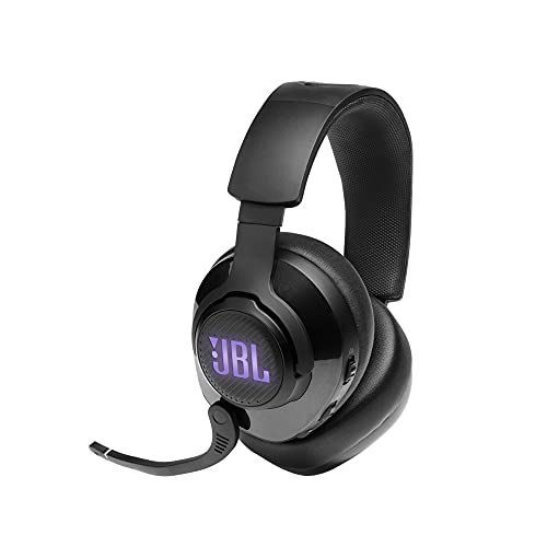 JBL Quantum 400 - Wired Over-Ear Gaming Headphones with USB and Game-Chat Balance Dial - Black (Renewed)