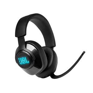 JBL Quantum 400 - Wired Over-Ear Gaming Headphones with USB and Game-Chat Balance Dial - Black (Renewed)