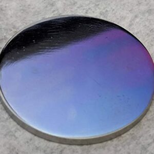 Tungsten (W) 30.68mm Metal Disc - Polished - One Troy Ounce