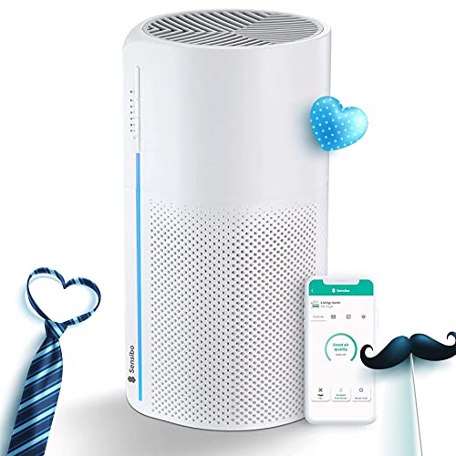 Sensibo Pure - Smart WiFi Air Purifier Medical Grade True HEPA Carbon Filter. Compatible with iOS, Android, Alexa & Google Nest