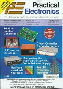 pe practical electronics magazine, december, 2020 * vol.49 * no.12