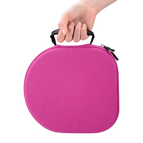 Linkidea Nova Headphones Carrying Case Compatible with AirPod Max Case, Protective Hard Shell Travel Bag (Pink)