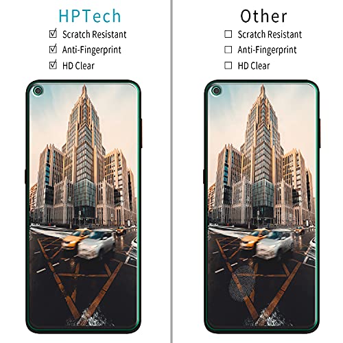 HPTech (2-Pack) Designed for Motorola Moto G Stylus (2021) Tempered Glass Screen Protector, 9H Hardness, Anti Scratch, Bubble Free