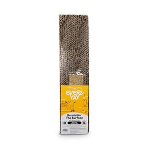 EveryYay Scratchin' The Surface Single-Wide Cardboard Refills for Cat Scratchers, 18.5" L X 4.5" W X 1.75" H, Pack of 2