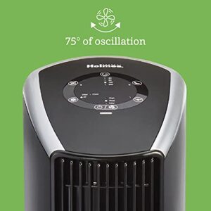 Holmes® Bug-Reducing True HEPA Filter Air Purifier, Medium Room Air Cleaner, Oscillating Air Purifier with UV Technology