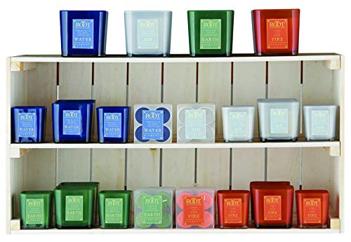 Root Candles Scented Candles Elements Collection Premium Handcrafted Candle, 5-Ounce, Water