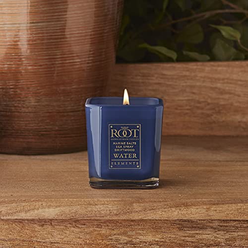 Root Candles Scented Candles Elements Collection Premium Handcrafted Candle, 5-Ounce, Water