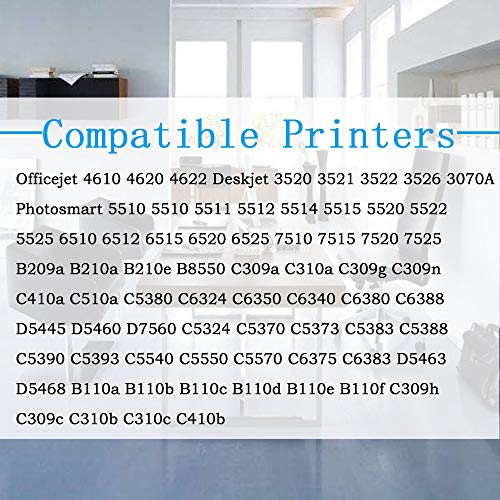 ColorPrint Compatible 564XL Ink Cartridge Replacement for HP 564 XL for 4620 4622 3520 3522 7510 7520 7525 6520 5520 6510 5510 7515 B8550 C6380 Printer (6-Pack, 2C2M2Y)