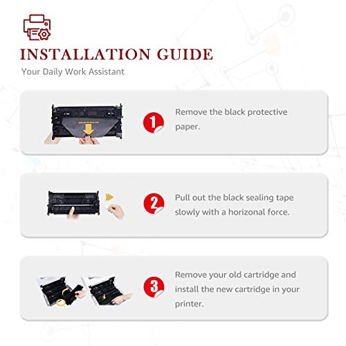 Toner Kingdom Compatible Toner Cartridge Replacement for Canon 057 057H CRG-057 CRG-057H Toner for Canon ImageCLASS LBP226dw LBP227dw MF445dw MF448dw MF449dw Printer Toner (Black, 1 Pack)