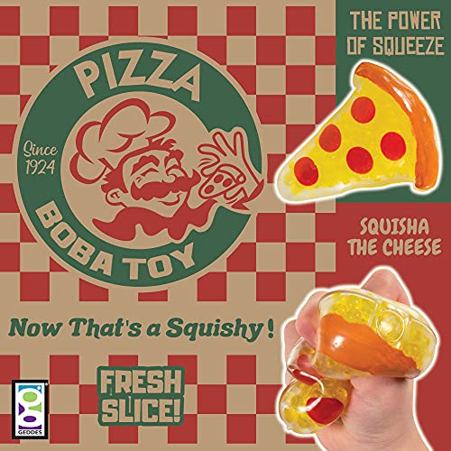 Raymond Geddes Pizza Boba Stress Balls Fidget Toys (Pack of 12)