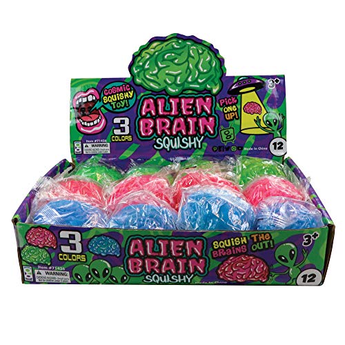 Raymond Geddes Alien Brains Fidget Toys (Pack of 12)