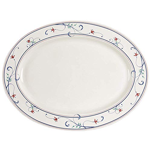 Mikasa Annette 15" Oval Serving Platter