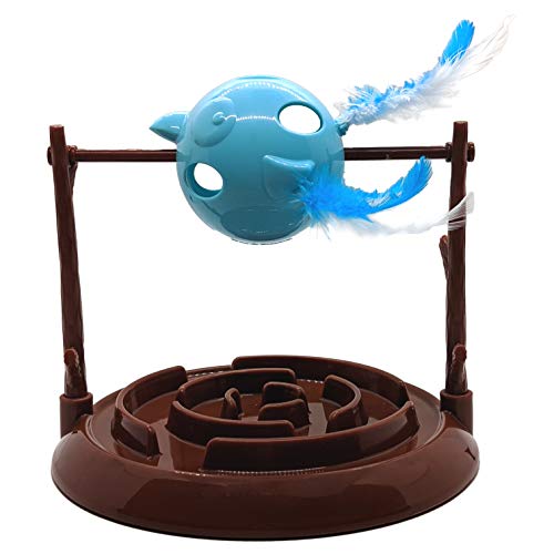 Ethical Pet Products 68033054: Twirly Bird Cat Treat Dispenser