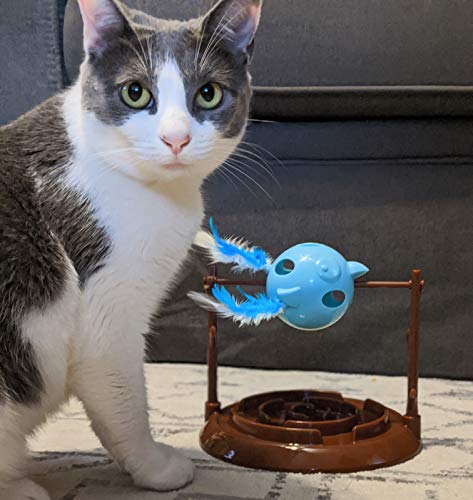 Ethical Pet Products 68033054: Twirly Bird Cat Treat Dispenser