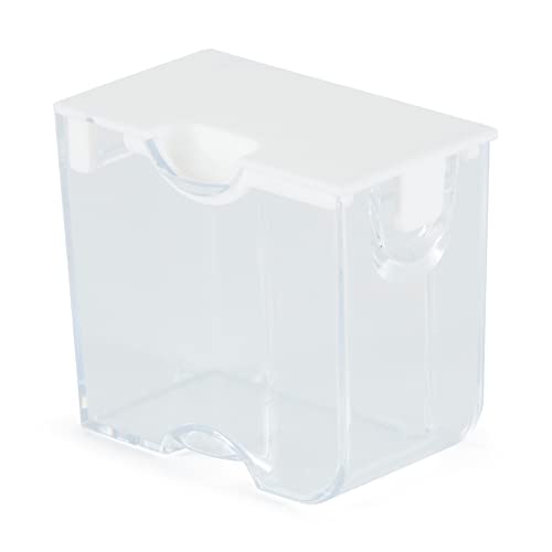 Bead Storage Solutions Elizabeth Ward 5 Piece Craft Organizing Storage Containers for Small Beads, Crystals, and Fasteners, Clear (3 Pack)