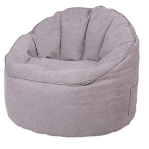 gydjbd creative leisure small apartment fabric lazy sofa, single balcony bedroom small sofa bean bag sofa