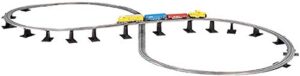 bachmann trains - nickel silver e-z track® over-under figure 8 track pack - n scale