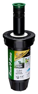 rain bird 1802ap8prs pressure regulating (prs) professional pop-up sprinkler, adjustable 0 - 360° pattern, 6' - 8' spray distance, 2" pop-up height