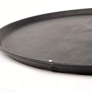 Safetray - Restaurant Grade Non-Slip Tray, Injection Moulded, 16" Inch, Black