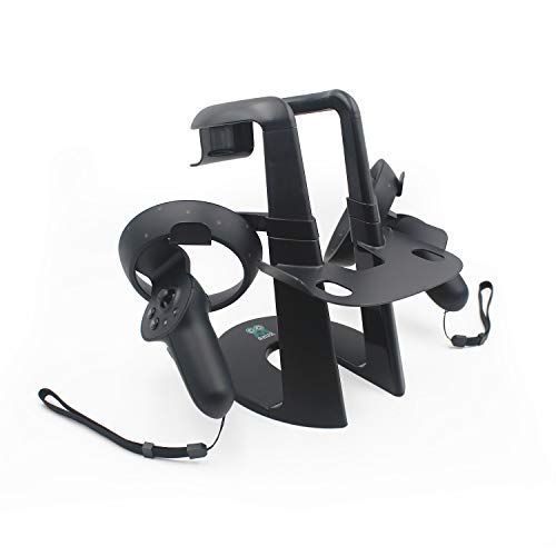 AMVR VR Headset and Touch Controllers Display Stand, Helmet & Handle Holder Mount Station for HP Reverb G2 Virtual Reality Headset