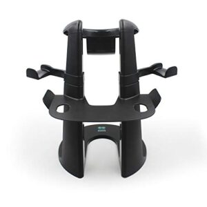 AMVR VR Headset and Touch Controllers Display Stand, Helmet & Handle Holder Mount Station for HP Reverb G2 Virtual Reality Headset