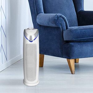 Germ Guardian HEPA Filter Air Purifier with UV Light Sanitizer with Guardian Technologies GermGuardian Air Purifier GENUINE Carbon Filter 4-Pack