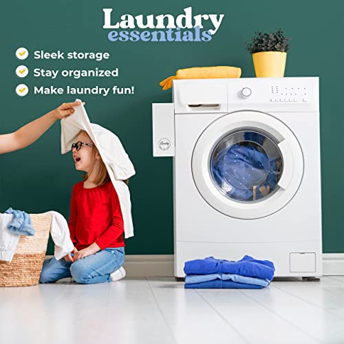 Laundry Dryer Sheet Holder Dispenser Laundry Organization Storage Detergent Dryer Sheet Dispenser Soap Fabric Softener Dispenser - Farmhouse Laundry Room Decor Accessories Dryer Sheet Container