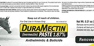 Durvet Duramectin Equine Wormer Paste - 6 Tubes (1, Single pack)