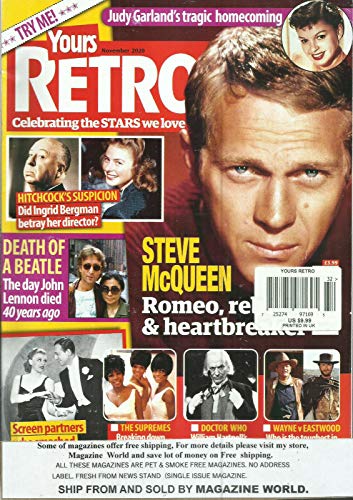 Your Retro Magazine, Celebrating the sstar we love * November, 2020 * Issue 32