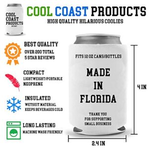 Cool Coast Products - Dirty 30 Coolie | 30th Birthday Beer Coolies | 30s Gifts | Gag Party Gift Coolie Beer Can Cooler | Funny Joke 30 | Beer Beverage Holder | Craft Beer Gifts | Insulated Neoprene