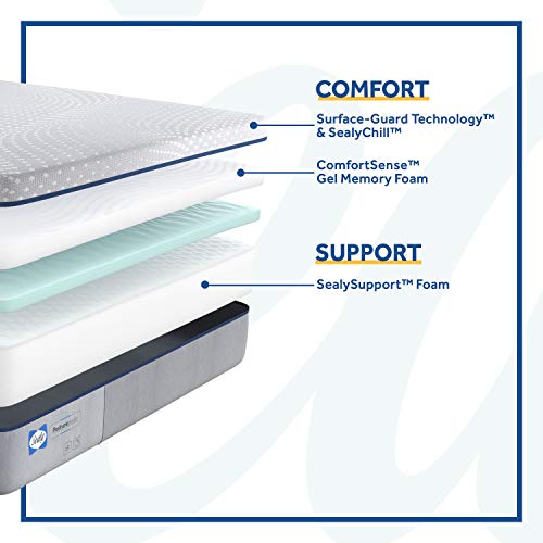 Sealy Posturepedic Foam Lacey Firm Feel Mattress, Full