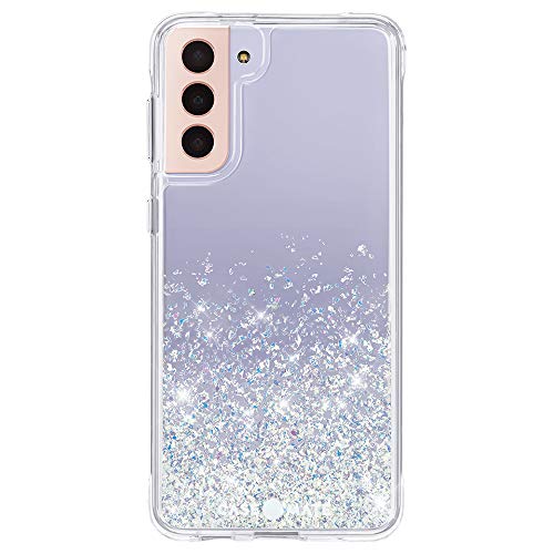 Case-Mate - Twinkle Ombre - Case for Samsung Galaxy S21 Plus 5G - Glitter Foil Elements - 10 ft Drop Protection - 6.7 inch - Stardust