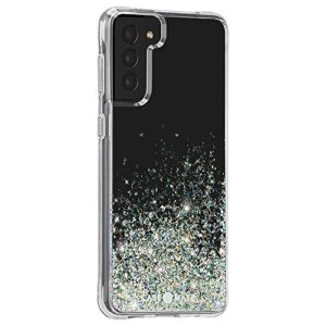 Case-Mate - Twinkle Ombre - Case for Samsung Galaxy S21 Plus 5G - Glitter Foil Elements - 10 ft Drop Protection - 6.7 inch - Stardust