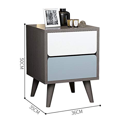 WALNUTA Drawer Bedroom Korean Style Table Side Table Wardrobe Four Corner Bedside Table Bedroom Furniture Cabinet Bedside Table