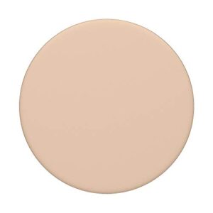 Simple Chic Solid Color Pastel Neutral Warm Cream Beige PopSockets PopGrip: Swappable Grip for Phones & Tablets