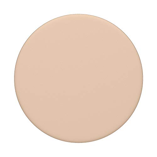 Simple Chic Solid Color Pastel Neutral Warm Cream Beige PopSockets PopGrip: Swappable Grip for Phones & Tablets