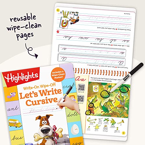 Highlights Summer Learning Pack 1st Grade-2nd Grade Workbooks, Cursive, STEAM