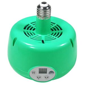 yardwe turtle heat lamp chicken heater light pets heat lamp chicken coop heater temperature adjustable brooder lamps for chicken lizard turtle aquarium snake green chicken coop pet heater led bulb