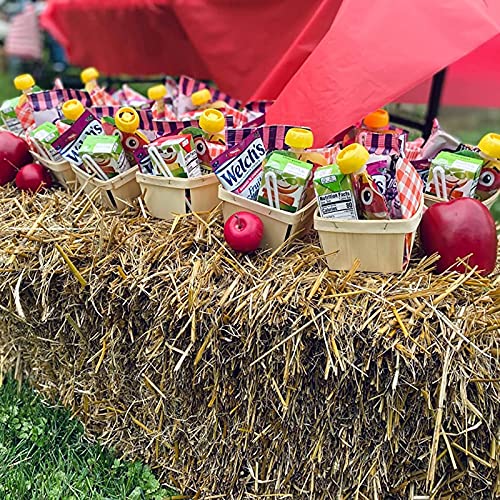 WUWEOT 15 Pack Wooden Berry Baskets, One Pint Square Vented Wood Boxes for Fruit Picking or Arts & Crafts, 4 Inches