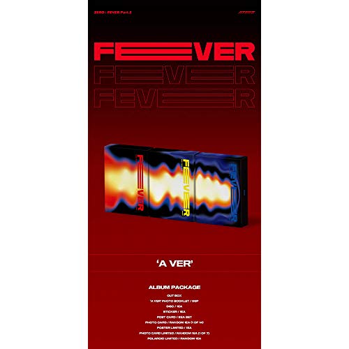 ATEEZ Zero Fever Part.2 A Version (incl. Pre-Order Poster(Folded), One Random ATEEZ Selfie Photocard by Synnara)