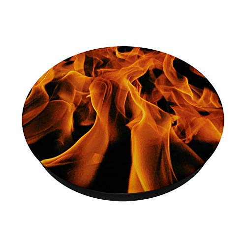 Fire Flames PopSockets Swappable PopGrip