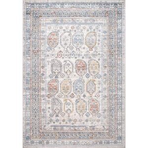 nuLOOM Jovi Transitional Tribal Print Area Rug, 4' x 6', Beige