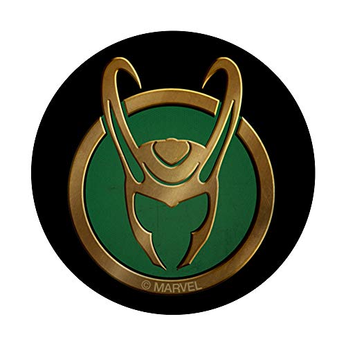 Marvel Loki Series Icon PopSockets PopGrip: Swappable Grip for Phones & Tablets