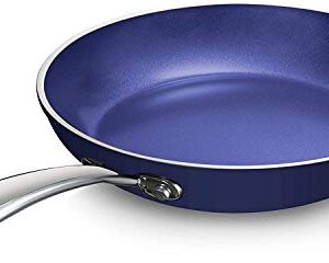 Granite Stone Diamond Granite Stone, 15 Piece Cookware and Bakeware Set, Blue