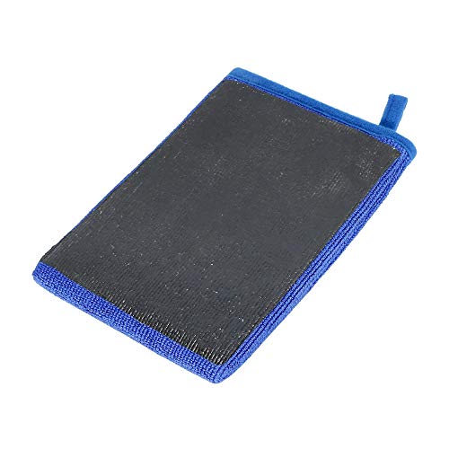 X AUTOHAUX Automotive Clay Mitt Glove Detailing Cleaning Wash Mitt Blue 21x14cm