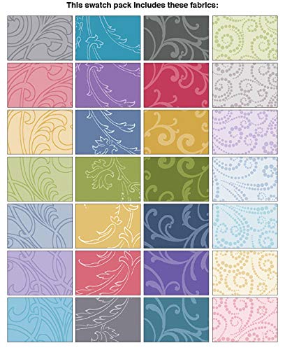 42 5 Inch Classic Scrolls & Blenders Charm Pack by Fabric Gallery