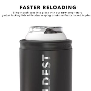 COLDEST Tall boy Can Cooler - Beer, Soda, Energy Drink | Vacuum Insulated Stainless Steel Drink Sleeve Holder for 16 oz Cans