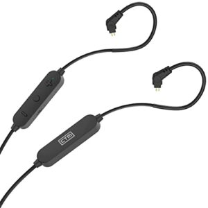 ctm in-ears smart cable | wireless cable | 2-pin 0.78mm | bluetooth 5.0 | mic | inline controls